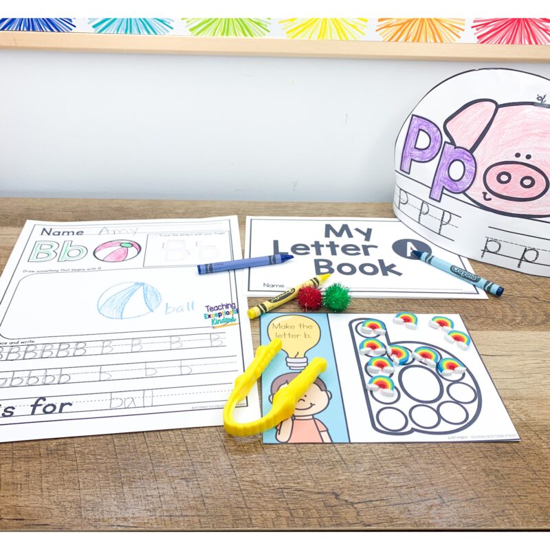 How to Introduce Letters in Kindergarten - Teaching Exceptional Kinders