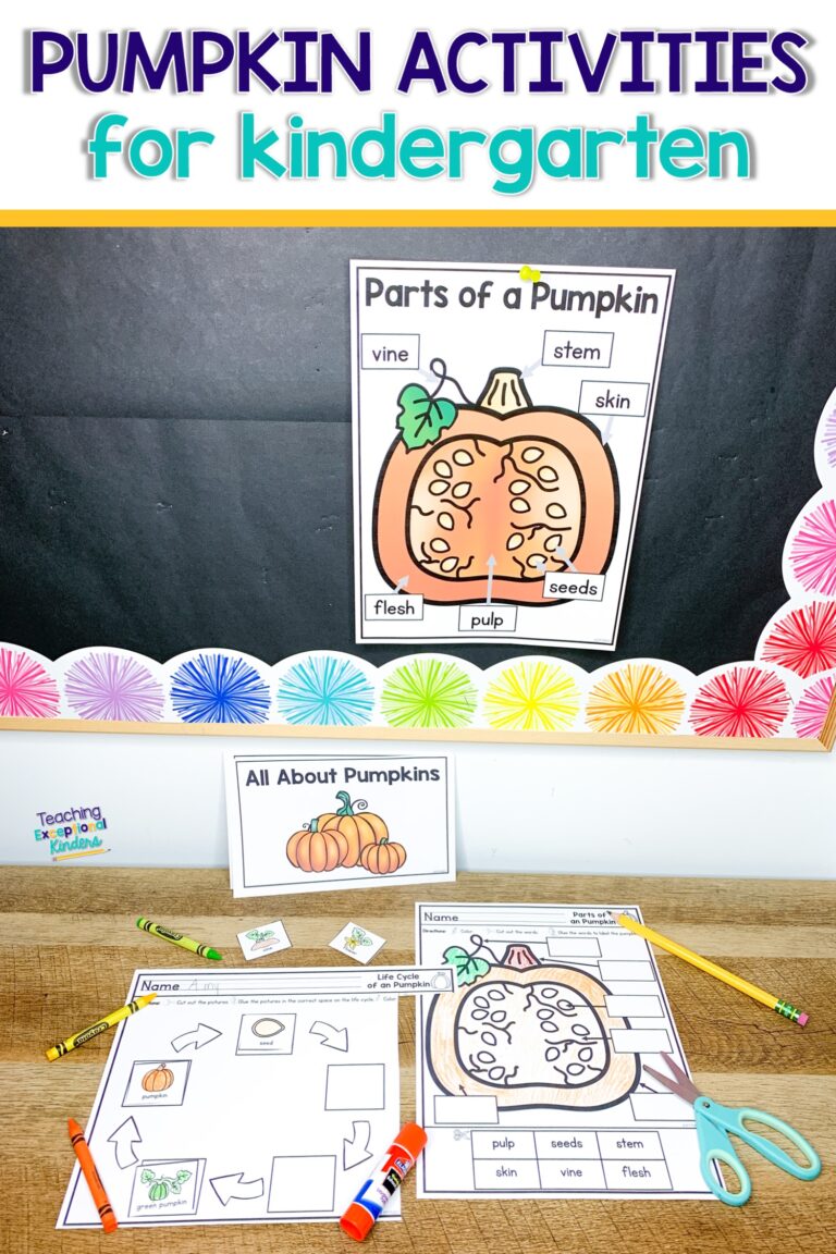 Fun and Engaging Pumpkin Activities for Kindergarten - Teaching ...