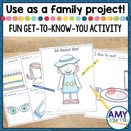 All About Me Project and Seesaw Activity | Digital Get to Know You ...