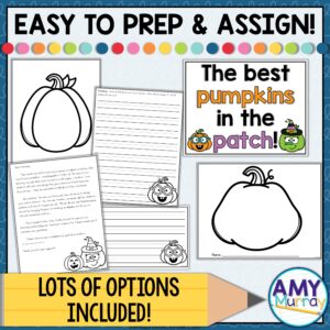 Jack-o-Lantern Project and Seesaw Activity | Digital Halloween Activity ...