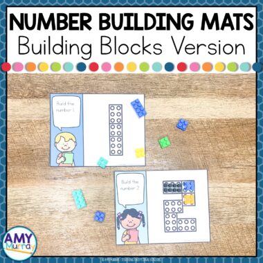 Building Blocks Number Building Mats | Fine Motor Math Center ...