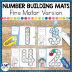 Fine Motor Math Center Numbers 1 - 20 - Teaching Exceptional Kinders