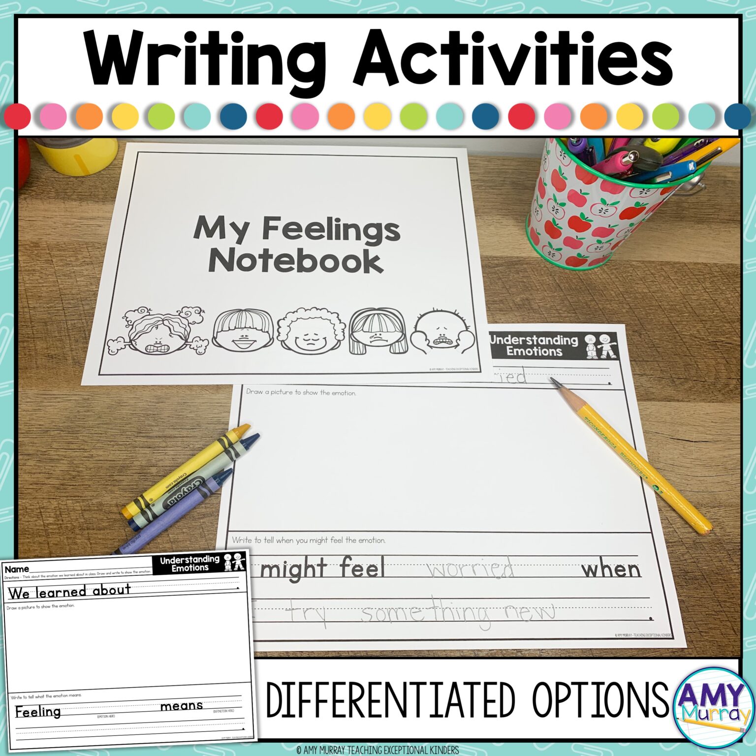 Feelings and Emotions SEL Lesson Plans - Teaching Exceptional Kinders