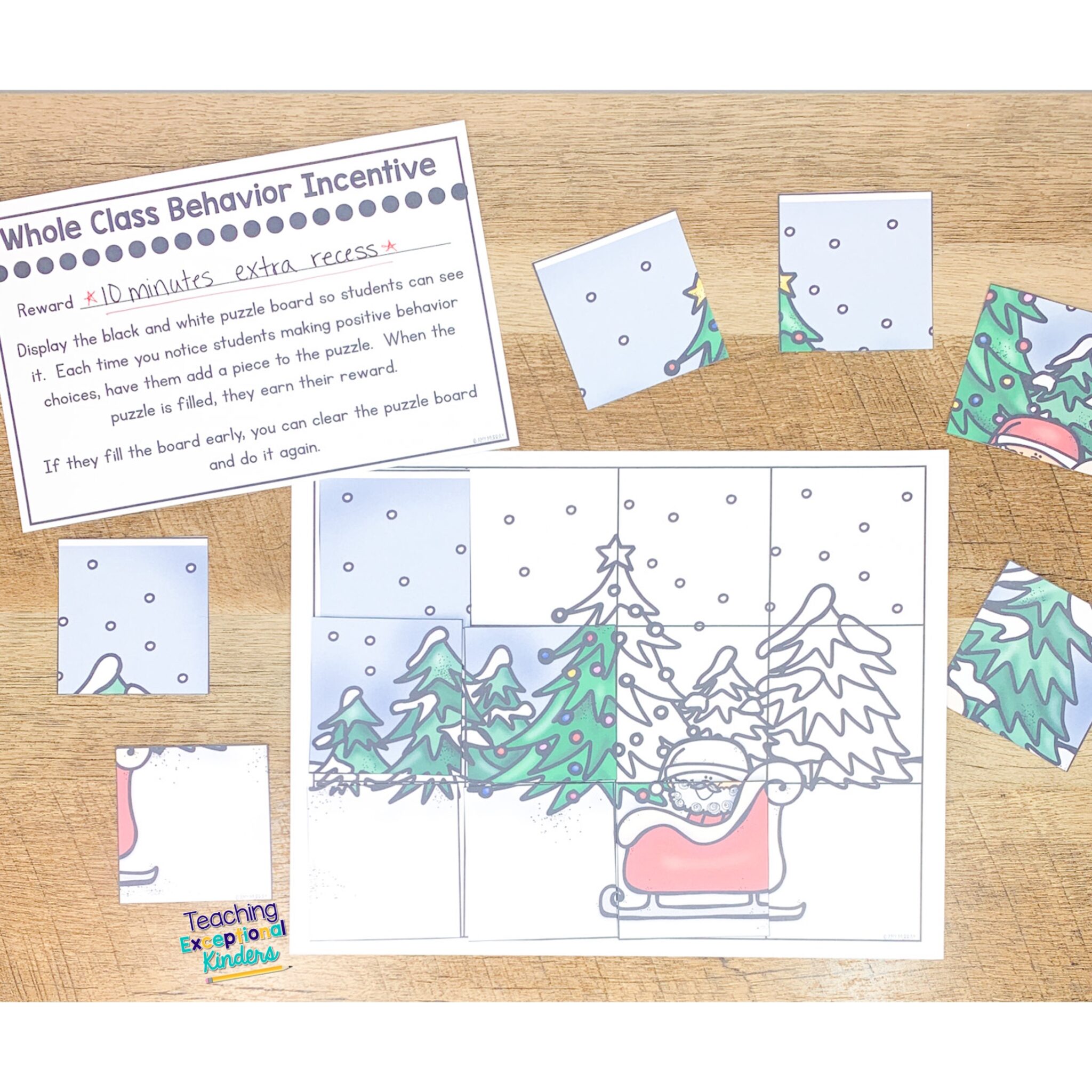 3 Simple Kindergarten Classroom Management Ideas for December ...
