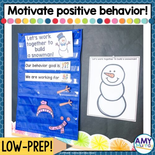 Whole Group Behavior Incentive | Build a Snowman Reward Chart ...