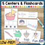 Short Vowel Activities Bundle with CVC Word Printables and Crafts ...
