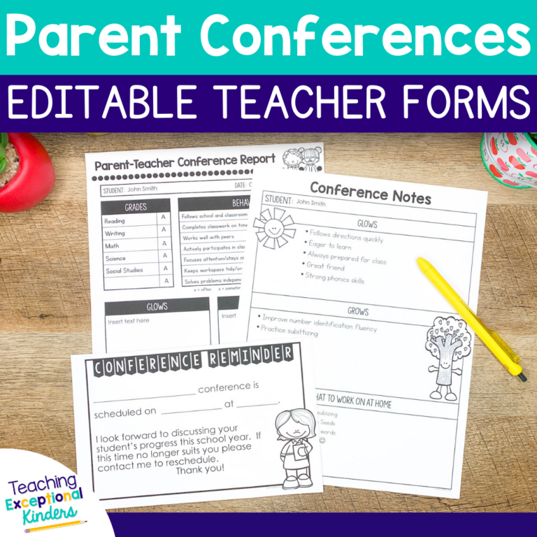 Preparing Meaningful Comments for Parent-Teacher Conferences - Teaching ...