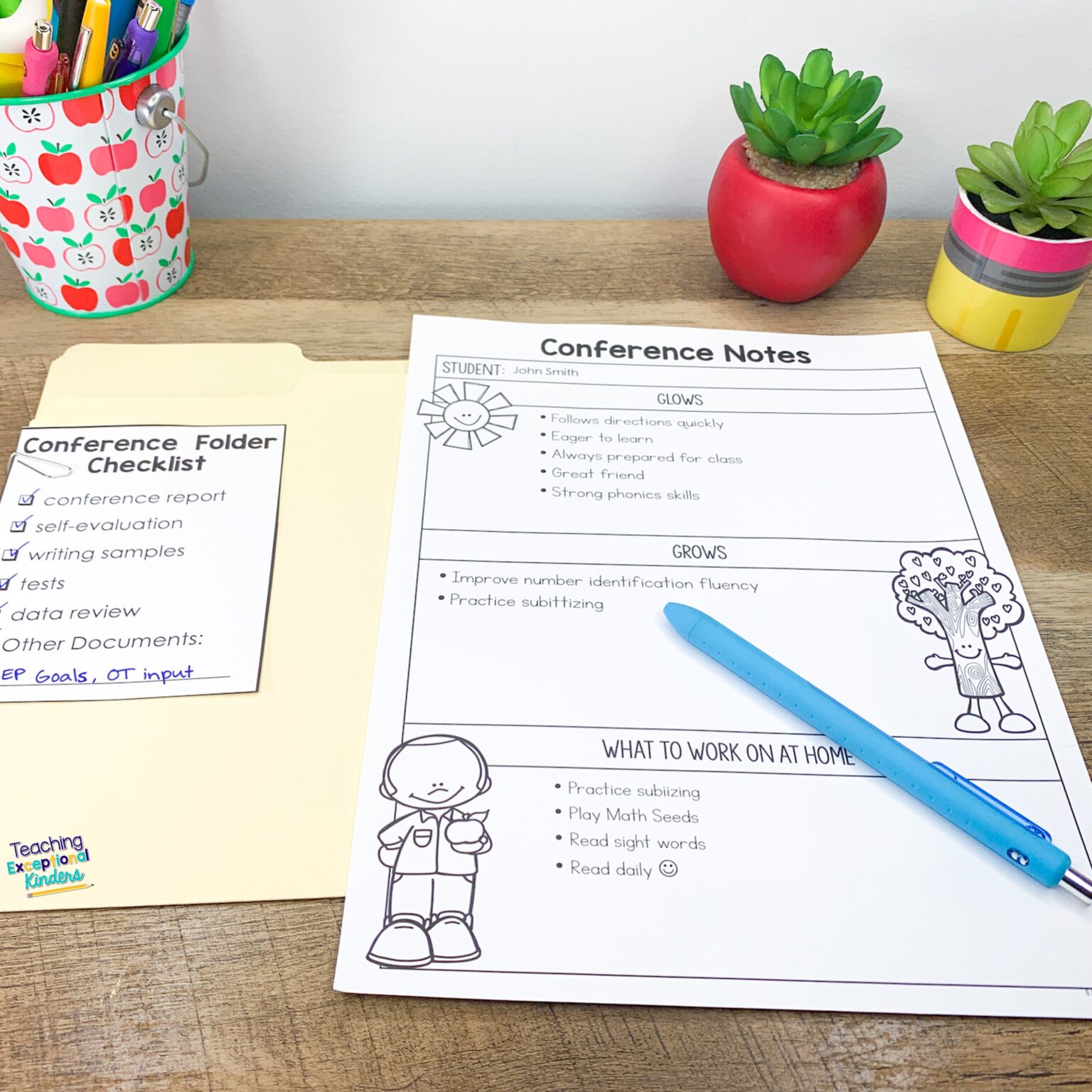 Preparing Meaningful Comments for Parent-Teacher Conferences - Teaching ...