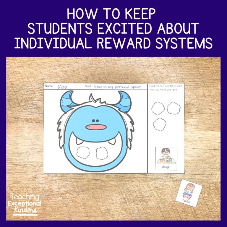 How to Keep Students Excited About Individual Reward Systems - Teaching ...