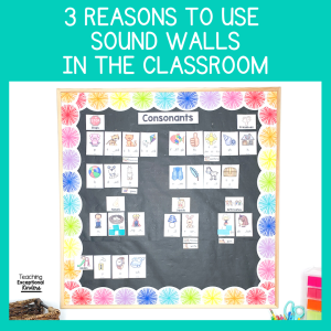 3 Reasons to Use Sound Walls in the Classroom - Teaching Exceptional ...