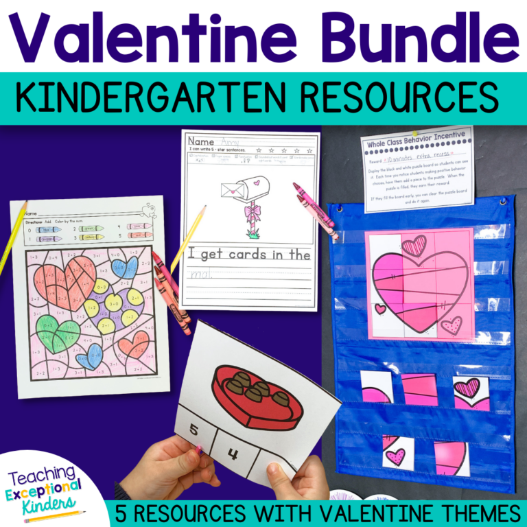 Kindergarten Homework Menu October - Teaching Exceptional Kinders