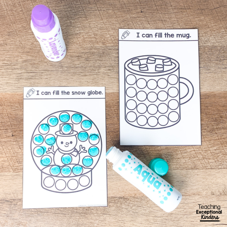 Must-Haves for Kindergarten Fine Motor Practice - Teaching Exceptional ...