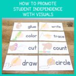 How to Promote Student Independence with Visuals - Teaching Exceptional ...