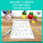 Holding Students Accountable for Behavior - Teaching Exceptional Kinders