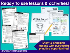 Beginning Writers Bundle - Teaching Exceptional Kinders