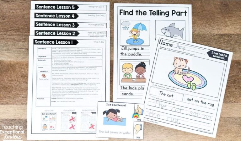How to Manage Kindergarten Writing Lessons without Running in Circles ...