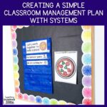 Creating a Simple Classroom Management Plan with Systems - Teaching ...