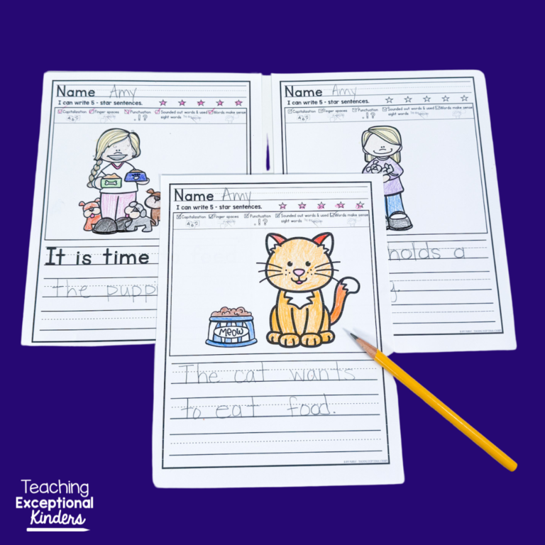 Free Kindergarten Writing Activities Your Students Will Love - Teaching ...