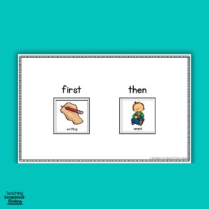 5 Ways to Use a Simple Visual Schedule in Kindergarten - Teaching ...