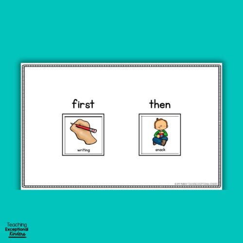 5 Ways to Use a Simple Visual Schedule in Kindergarten - Teaching ...