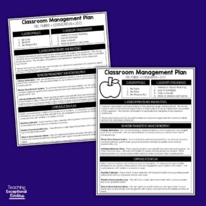 Tips for Creating a Kindergarten Classroom Management Plan - Teaching ...