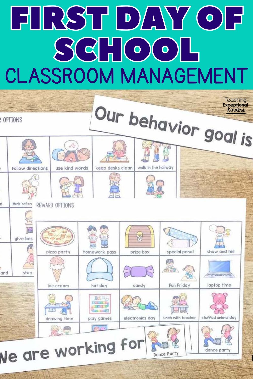 First Day of School Classroom Management - Teaching Exceptional Kinders