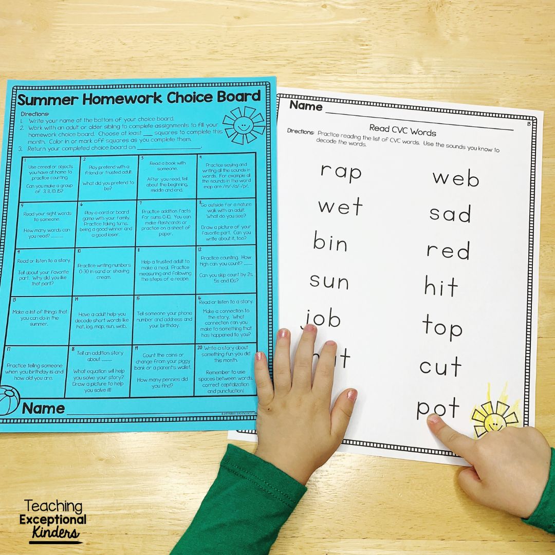 Homework in Kindergarten: Is It Actually Helpful? - Teaching ...