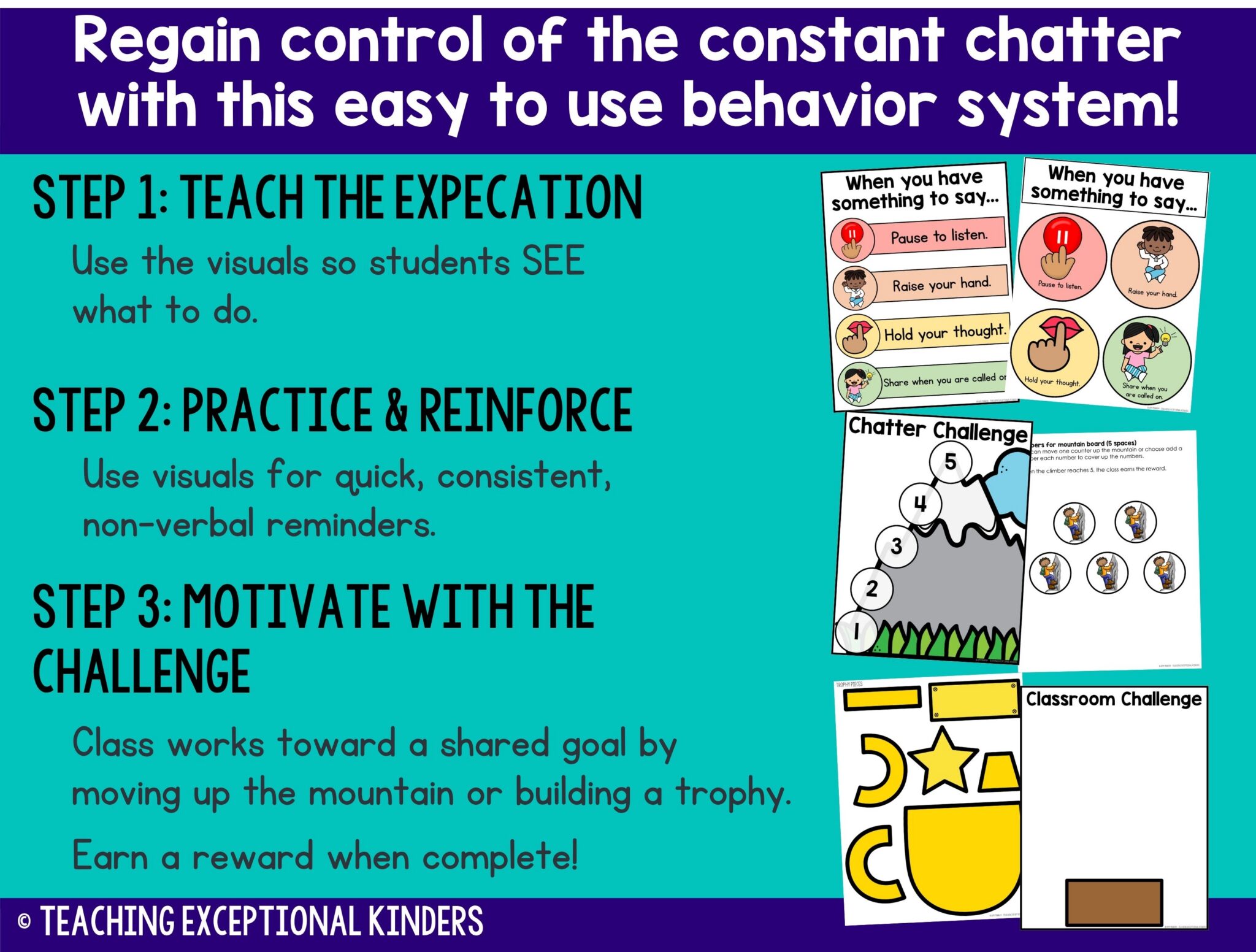 Stop the Calling Out in Your Classroom | Simple Behavior System for ...